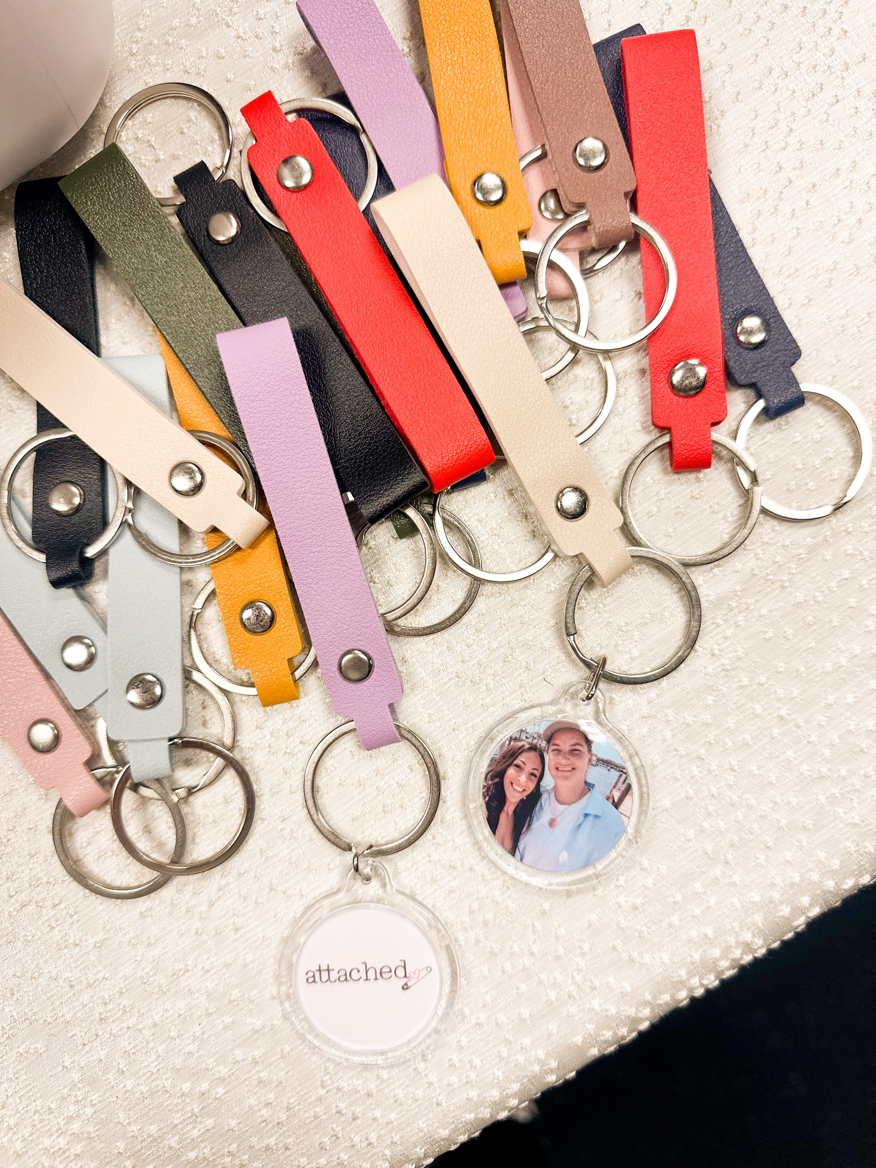2 Sided Keychain – attached.